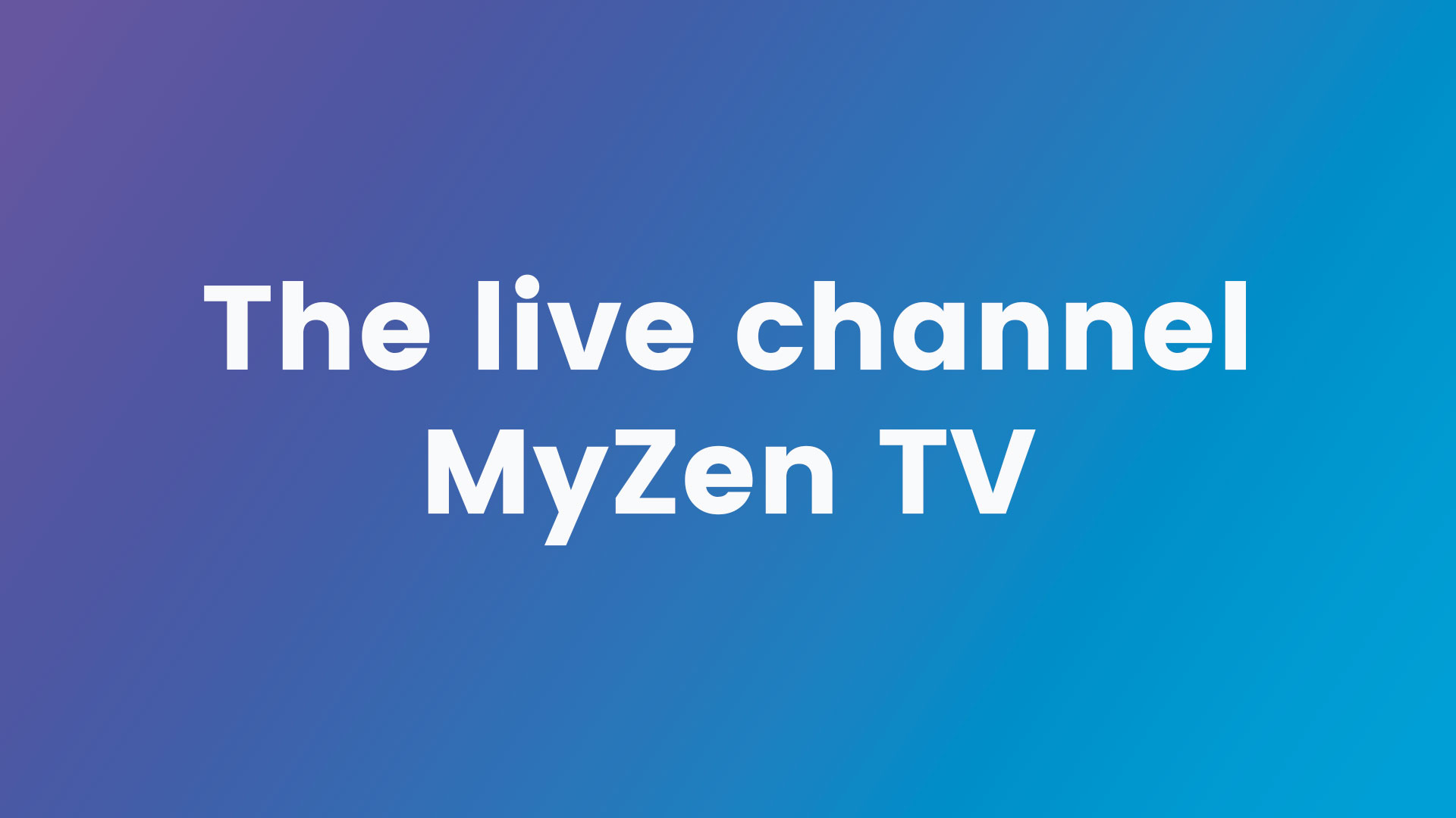 Offers - MyZen TV